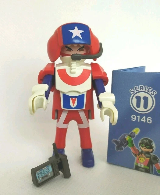 PLAYMOBIL PILOT / Astronaute Captain America Series 11 Male figure NEW ...