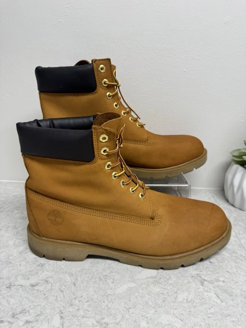 TIMBERLAND 6-INCH WATERPROOF Boots Wheat Used Men’s 13 £40.36 - PicClick UK