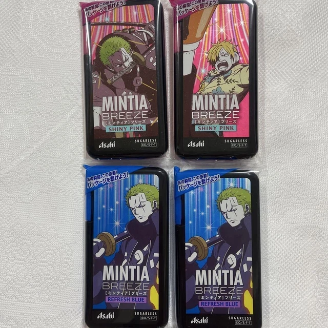 ONE PIECE ZORO Sanji Mintia Breeze Mint Candy Refresh Blue Shiny Pink ...