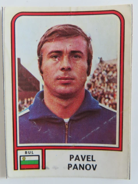 PANINI FOOTBALL ARGENTINA 78 Pavel Panov N°340 Recup EUR 1,70 - PicClick FR