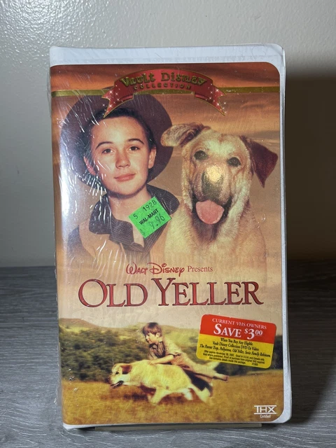 OLD YELLER (VHS, 2002) Vault Disney Collection Clamshell Case Brand New ...