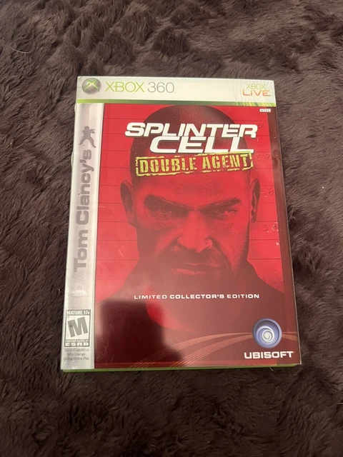 TOM CLANCY'S SPLINTER Cell Double Agent Limited Collector's Edition ...