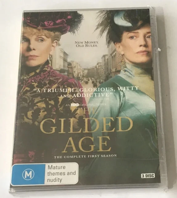 THE GILDED AGE : Complete Season 1 (DVD, 2022) HBO 3 Disc Set - Brand ...