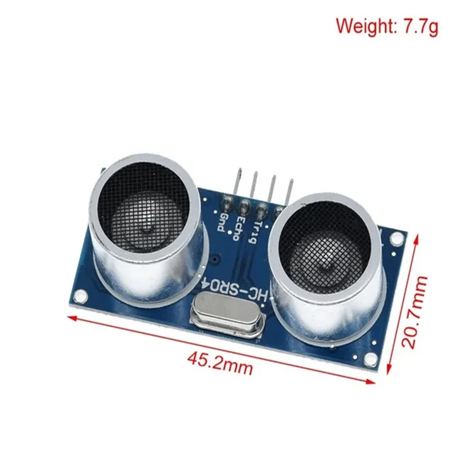 2X ULTRASONIC MODULE HC-SR04 Distance Measuring Sensor For Arduino ...