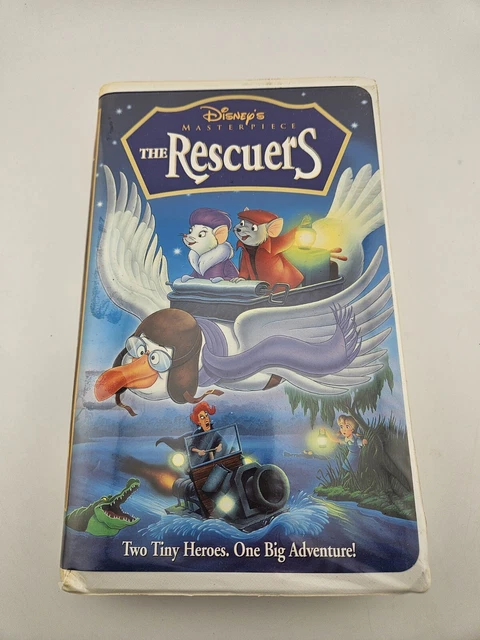 DISNEY THE RESCUERS VHS 1992 Masterpiece Clamshell Box £5.22 - PicClick UK