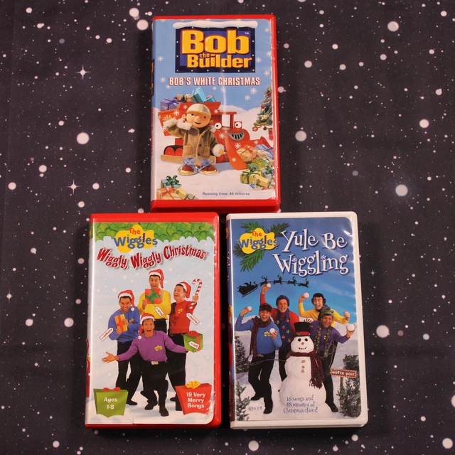 BOB THE BUILDER and The Wiggles Christmas VHS Lot - Clamshell, Hit ...