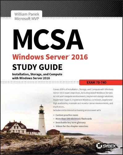 WILLIAM PANEK MCSA Windows Server 2016 Study Guide: Exam 70-740 (Poche) EUR 41,90 - PicClick FR