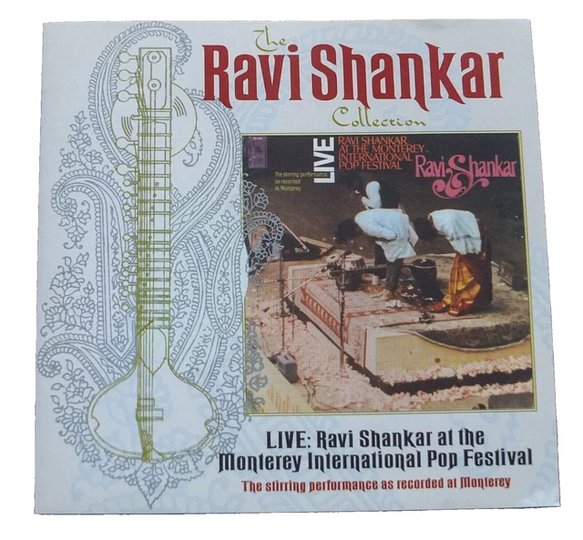 ALBUM CD RAVI Shankar Live at the Monterey festival international pop ...