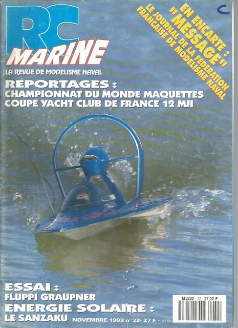 RC MARINE N°32 Fluppi Graupner / Energie Solaire Le Sanzaku ...