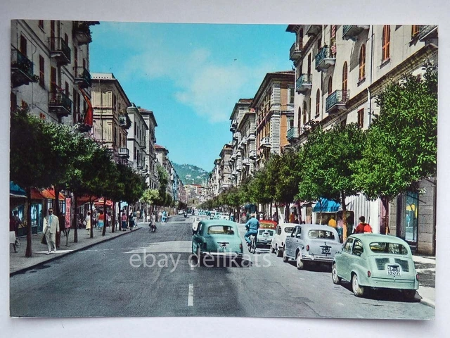 LA SPEZIA CORSO Cavour FIAT 600 vecchia cartolina EUR 9,99 - PicClick FR