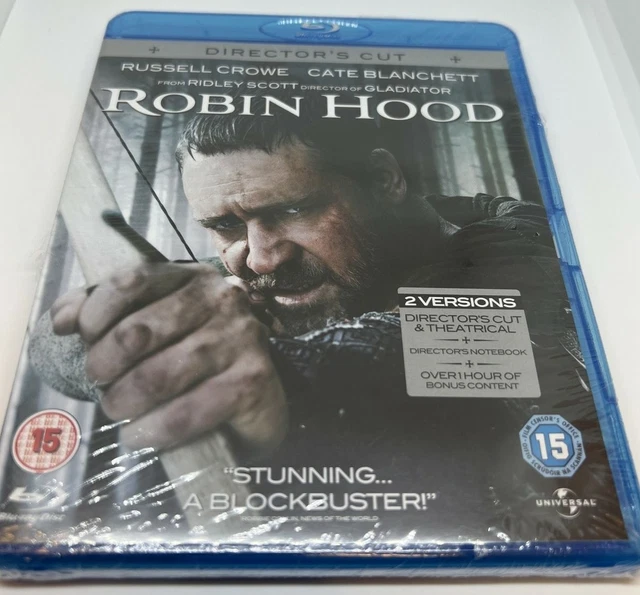 ROBIN HOOD DIRECTORS Cut Blu-ray Disc New and Sealed £16.31 - PicClick UK