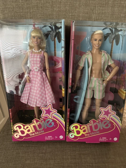 BARBIE MOVIE PERFECT Day Live Action Barbie & Ken (2) Dolls Set Brand ...