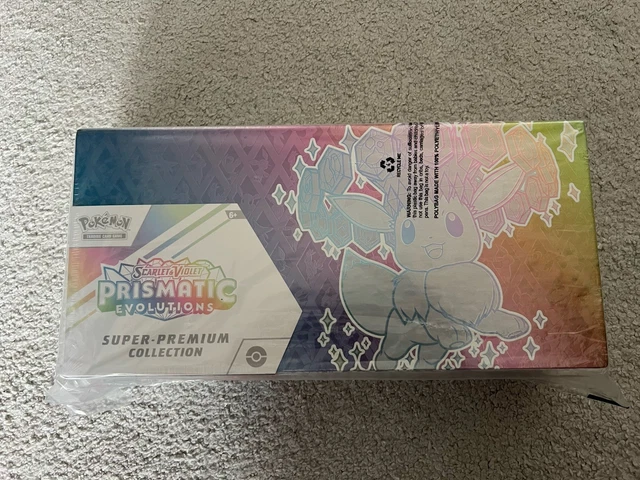 POKEMON TCG PRISMATIC Evolutions Super Premium Collection SPC Sealed In ...