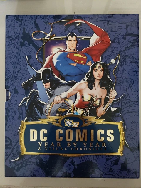 DC COMICS YEAR BY YEAR: A VISUAL CHRONICLE DK HARDCOVER by Michael ...