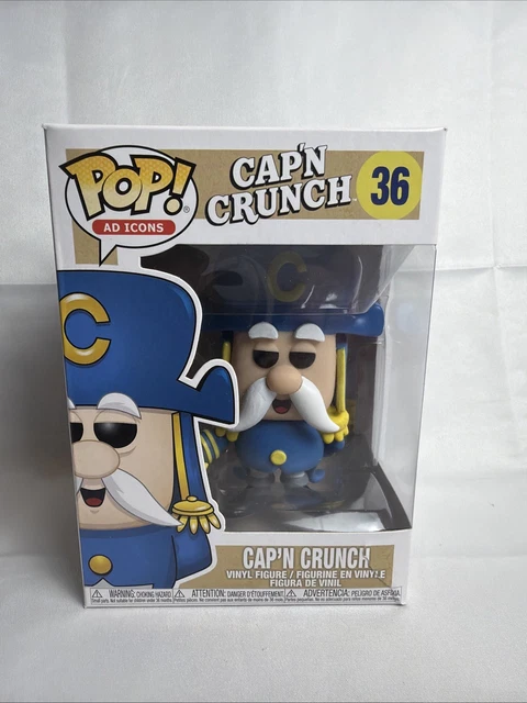 FUNKO POP!🔥VINYL 🔥AD ICONS🔥Quaker Oats🔥Cap’N Crunch🔥#36 🔥VAULTED $20.67 ...