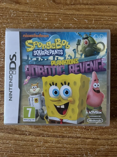 SPONGEBOB SQUAREPANTS PLANKTONS Robotic Revenge (Nintendo DS) New ...