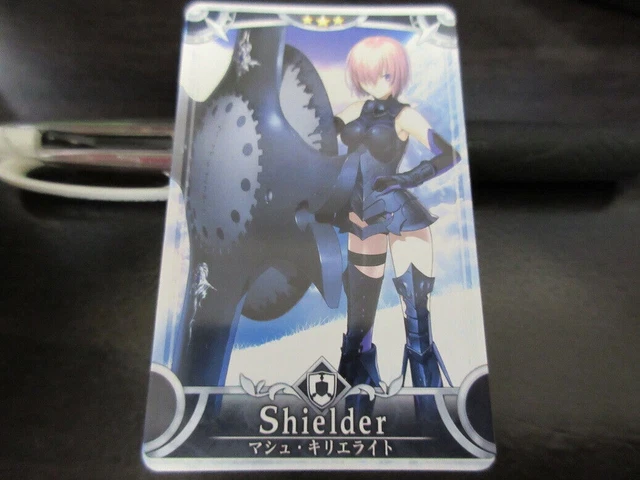 FGO FATE GRAND Order Carte d'arcade Servant Mash Kyrieligh Shielder b ...