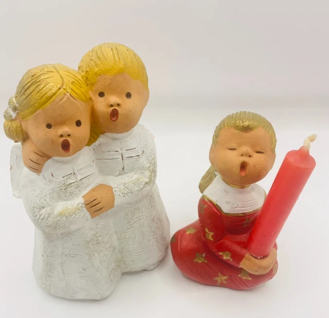 ORIGINAL SINGER ENGEL by Jullar, Engelspaar | Engel m. Kerze, Spain ...