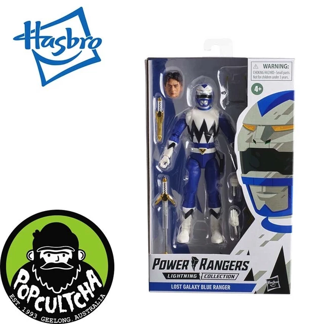 Sabans Power Rangers Lost Galaxy Blue Ranger 6” Action Figure New 9837