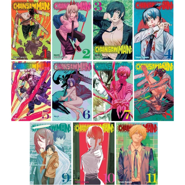 TATSUKI FUJIMOTO CHAINSAW Man Bundle, Volumes 1-11 (Manga, New, Paperback) EUR 125,82 - PicClick IT