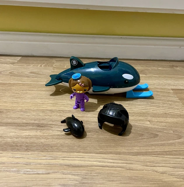 OCTONAUTS GUP O with Dashi Figure and Baby Orca Sea Creature - Toys Set ...