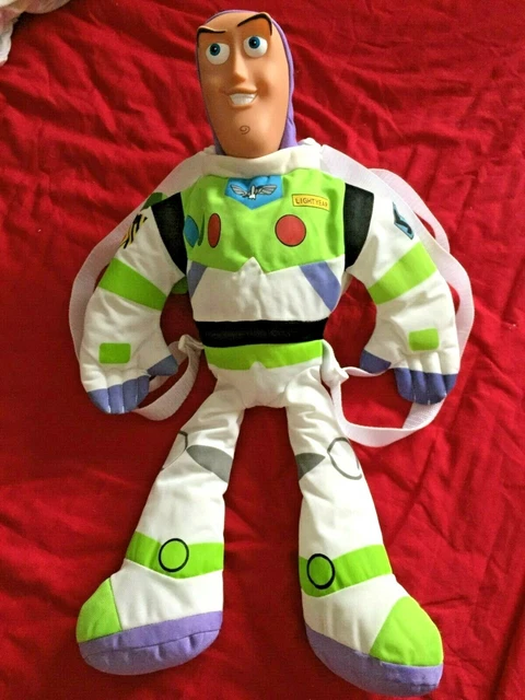 TOY STORY BUZZ LIGHTYEAR Backpack Full Body Vinyl Head - Spaceman Doll ...