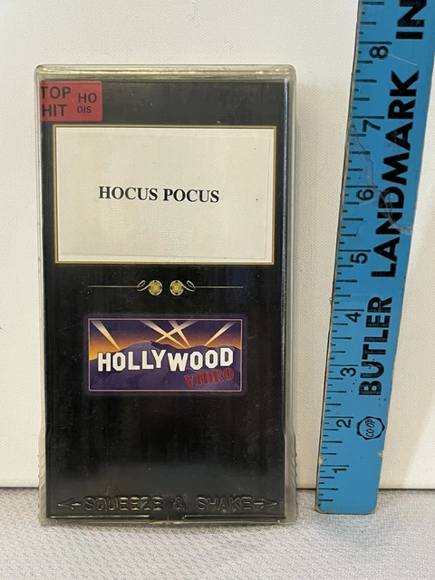 DISNEY'S HOCUS POCUS VHS 1994 Video Tape Hollywood Video Ex Rental ...