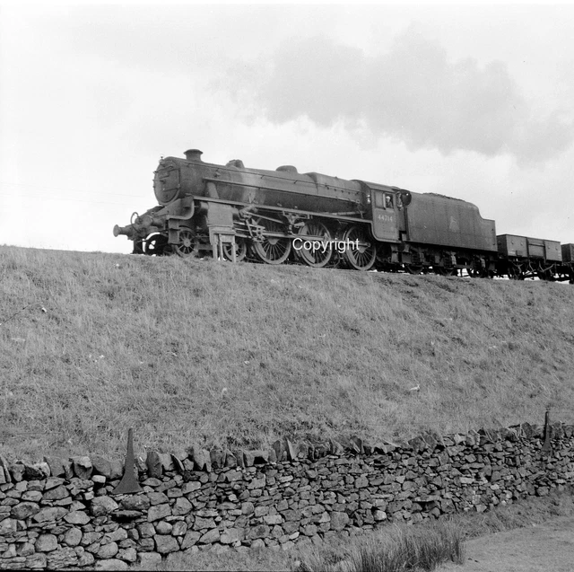 RAILWAY STEAM NEGATIVE Black 5 44714 Shap 1960s + Copyright £4.75 ...