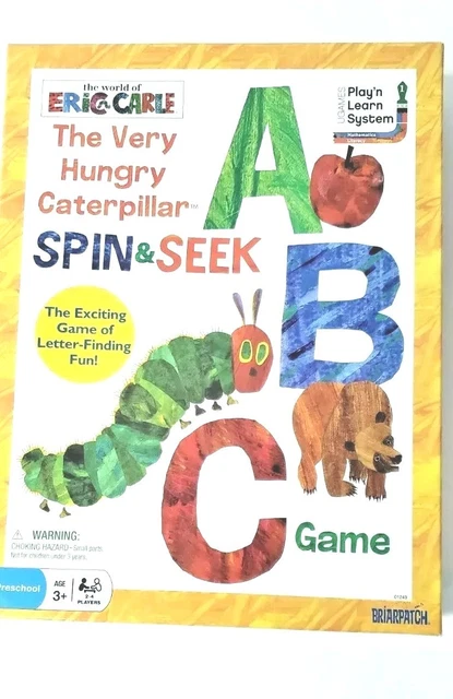THE WORLD OF Eric Carle The Very Hungry Caterpillar Spin&Seek ABC Game ...