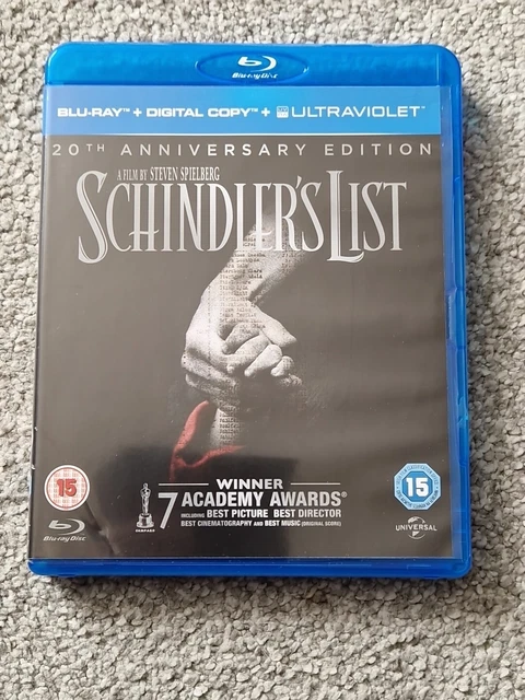 SCHINDLER'S LIST BLU Ray Film - Liam Neeson - 2 Disc - Spielberg EUR 7 ...