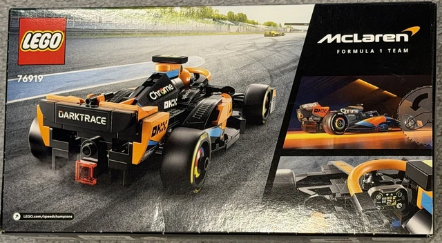 LEGO SPEED CHAMPIONS McLaren F1 76919 Building Kit - New Unopened £14. ...