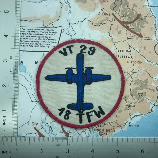 PATCH, USN 18TH Tactical Fighter Wing, TFW PATCH, H1 EUR 14,14 ...