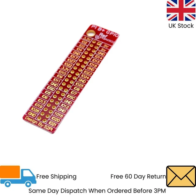 Gpio Reference Keyring For Raspberry Pi £333 Picclick Uk
