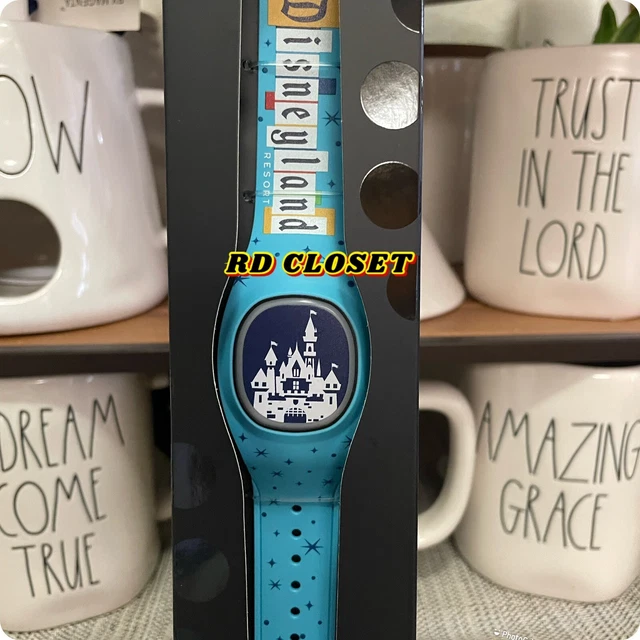 DISNEYLAND RESORT MAGIC Band+ Key Exclusive Disney Castle Marquee Blue ...