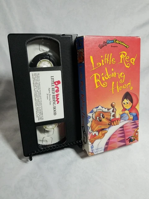 LITTLE RED RIDING Hood (VHS, 1993) Animated FHE £4.72 - PicClick UK