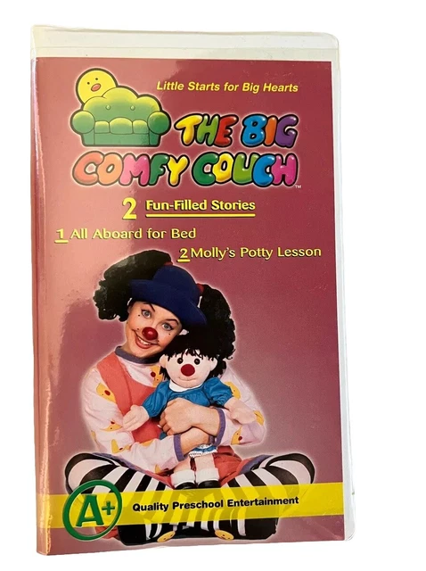 THE BIG COMFY couch Molly potty Lesson all aboard for bed VHS £10.94 ...