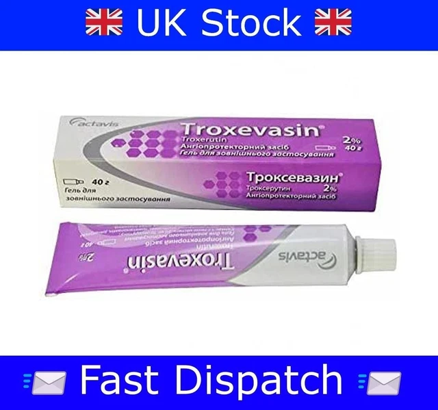 TROXEVASIN /TROXERUTIN GEL 40g Varicose, Spider Veins - Sophora ...