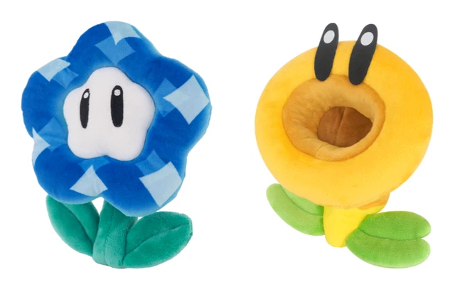 SUPER MARIO BROS. Wonder Plush Wonder Talking Flower Set Sanei Boeki ...