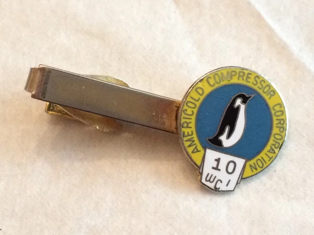 AMERICOLD COMPRESSOR CORPORATION 10 WCI Penguin Logo Tie Bar Clip $24. ...