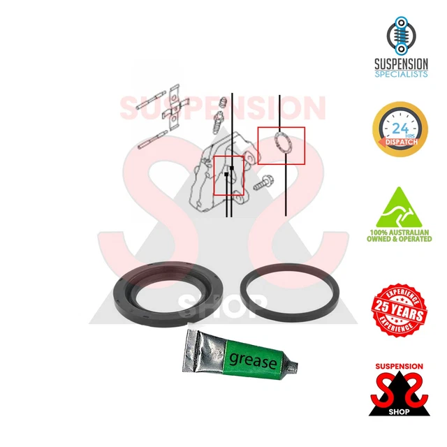 REAR AXLE REPAIR Seal Kit, Brake Caliper Suit BMW 4 Series 430 i 7L6615424J $38.99 - PicClick AU