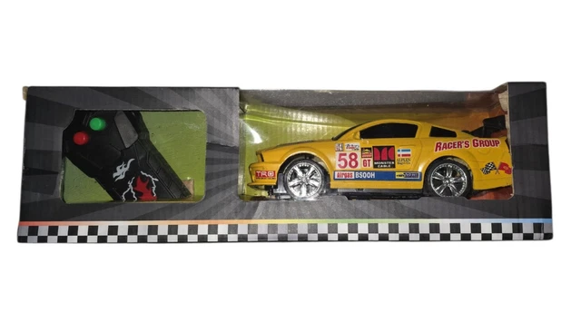RC SUPER RACING Car. Yellow. Battery Operated Remote Controlled. £12.93 ...