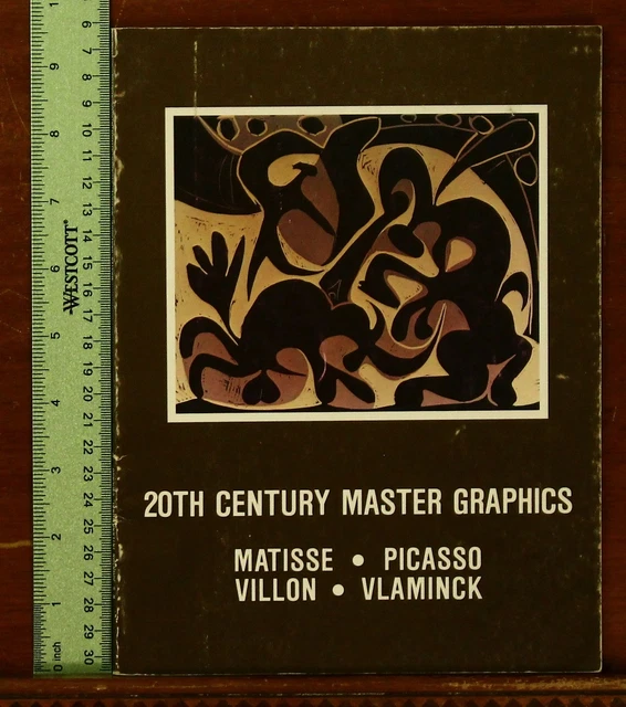 20TH CENTURY MASTER Graphics: Matisse Picasso Villon Vlaminck Exhibit ...