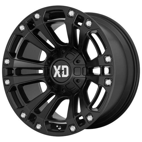 20 INCH BLACK Wheels Rims Ford F250 F350 XD Series XD851 Monster 3 ...