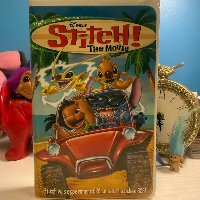 STITCH! THE MOVIE VHS (2003) Disney Clamshell | Tested & Working £13.67 ...