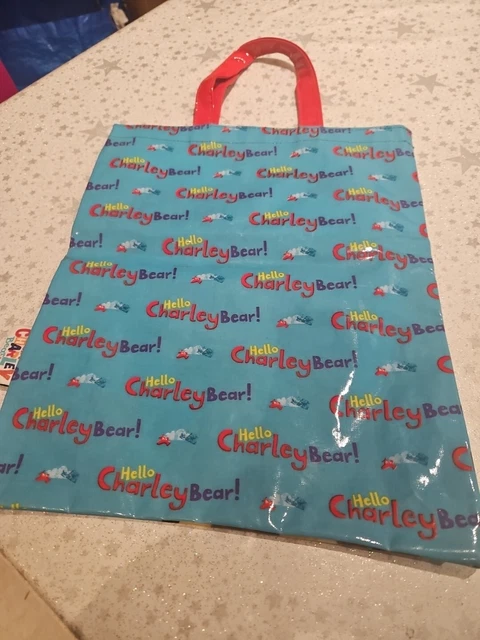 CBEEBIES LITTLE CHARLEY Bear PVC Bag £2.50 - PicClick UK