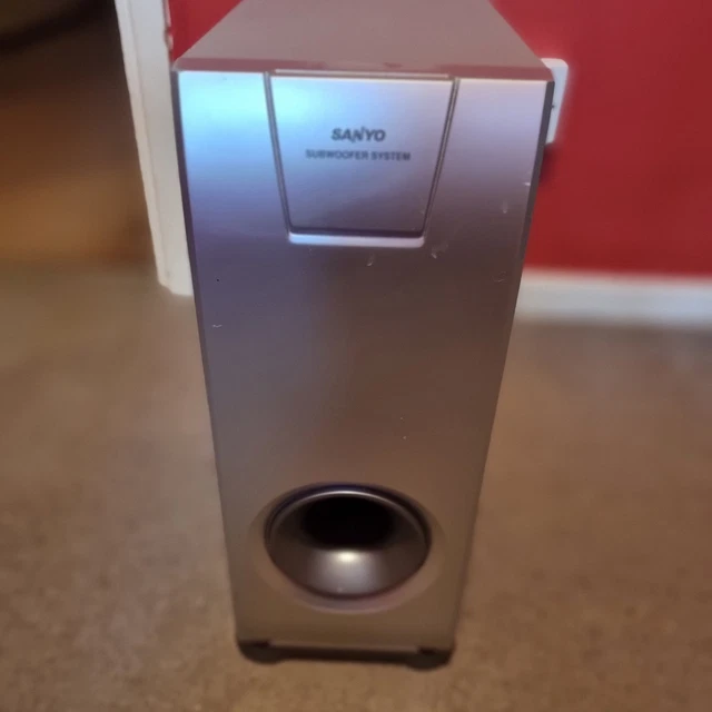 SANYO SUBWOOFER SYSTEM - Silver- Unit Only (SX-TS750W) £5.43 - PicClick UK