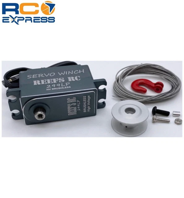 REEFS RC 299 Low Profile Servo Winch W/ Built in Controller SEHREEFS59 ...