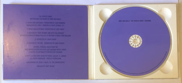 NINE INCH NAILS "The Perfect Drug Versions" Rare 1997 5Trk CD *US ...