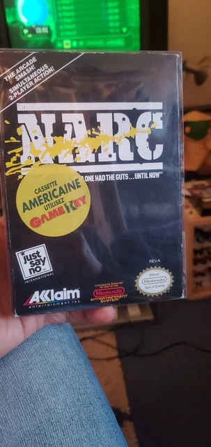 RARE JEU NINTENDO Nes Usa Narc EUR 85,00 - PicClick FR