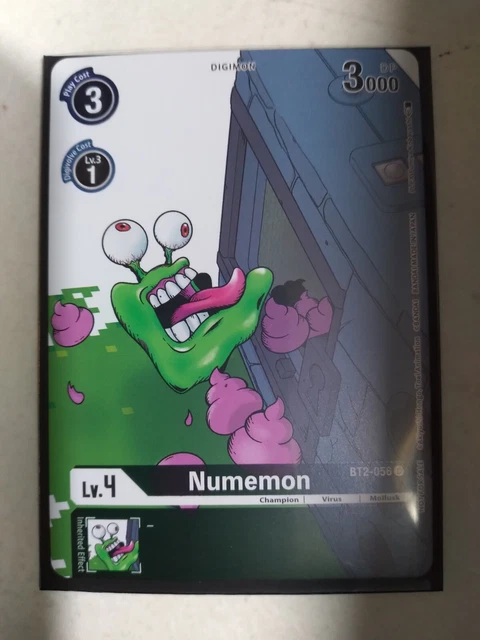 BLACK NUMEMON SPECIAL 25th Anniversary BT2-056 Digimon TCG Xros - NM ...